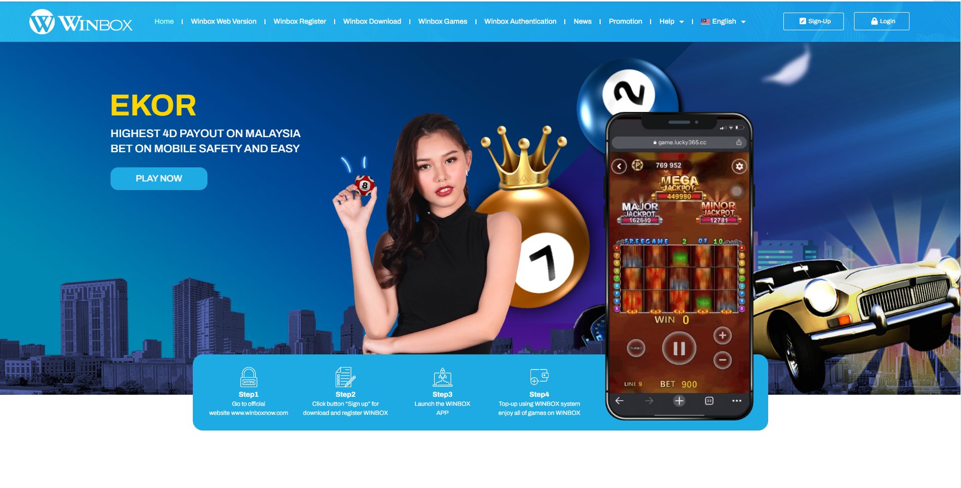 WINBOX IS MALAYSIA NO.1 ONLINE CASINO PLATFORM